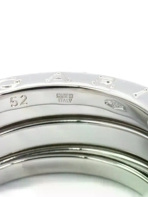 BVLGARI B.zero1 3-band Ring In White Gold - Silver