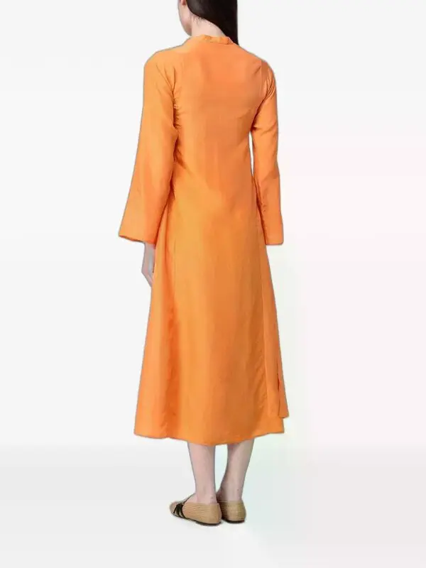 Ter Et Bantine Long-sleeve Midi Shirt Dress