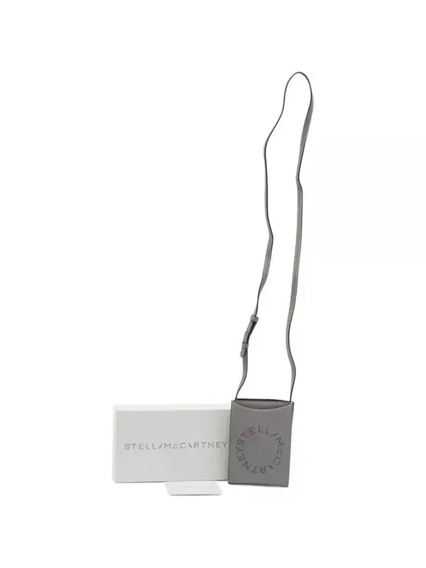 Stella McCartney Alter Mat Perforated Cross Body Bag - Grey