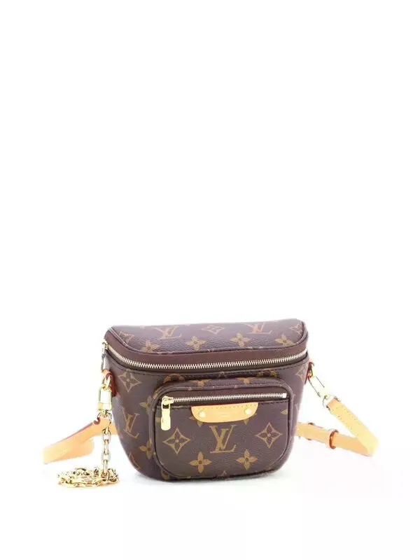 LOUIS VUITTON Bum Bag Monogram Canvas Mini Belt Bag