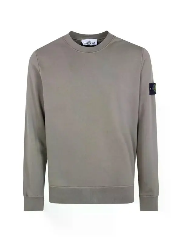 Stone Island Regular-fit Crewneck Sweatshirt - Grey