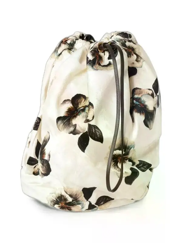 Antonio Marras Woven Leather-trim Bucket Bag