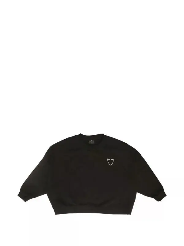 HTC LOS ANGELES Batwing-sleeve Logo-print Sweater