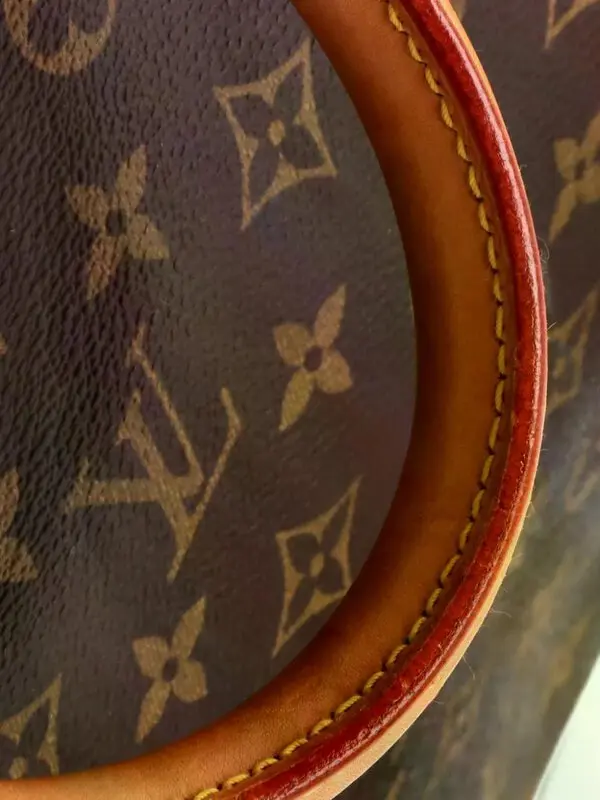 LOUIS VUITTON Alize Bag Monogram Canvas 2 Poches Travel Bag