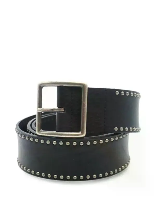 HTC LOS ANGELES Stud-embellished Leather Belt