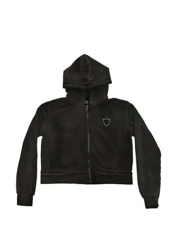 HTC LOS ANGELES Logo Embroidered Zip-up Hoodie