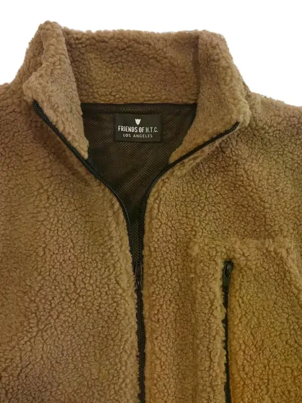 HTC LOS ANGELES Zip-up Teddy Jacket