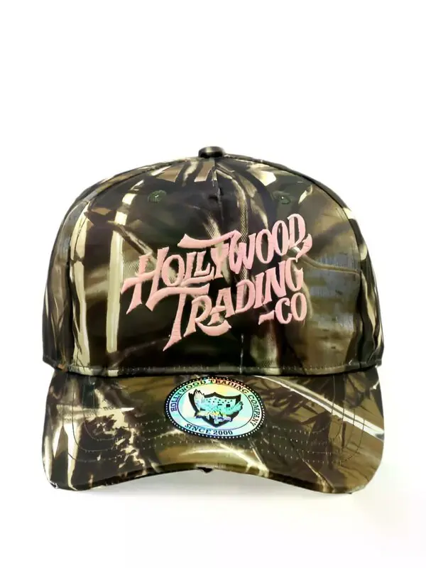 HTC LOS ANGELES Camo-print Embroidered Baseball Cap