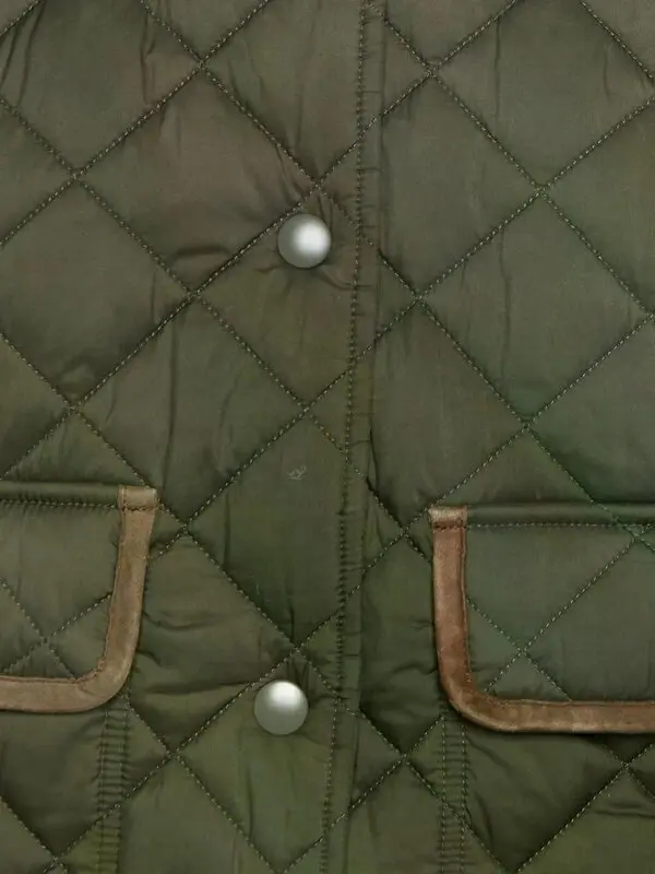 Miu Miu Quilted Suede-collar Jacket