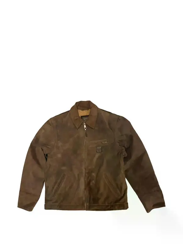 HTC LOS ANGELES Zip-up Suede Jacket