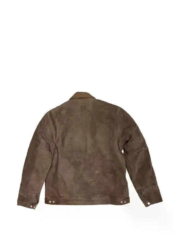 HTC LOS ANGELES Zip-up Suede Jacket