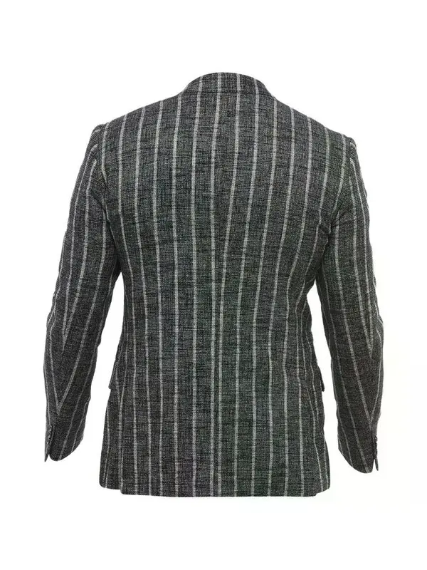 Corneliani Double-breasted Striped Blazer