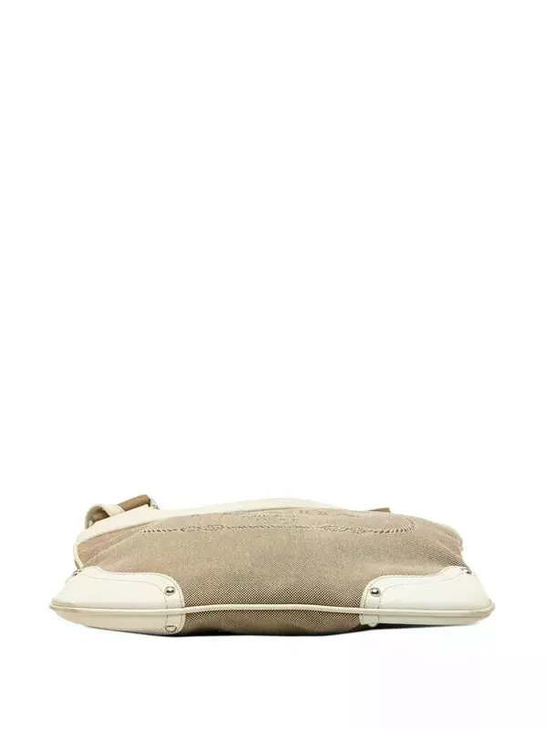 Prada 2010-2026 Canvas Canapa Logo Crossbody Bag