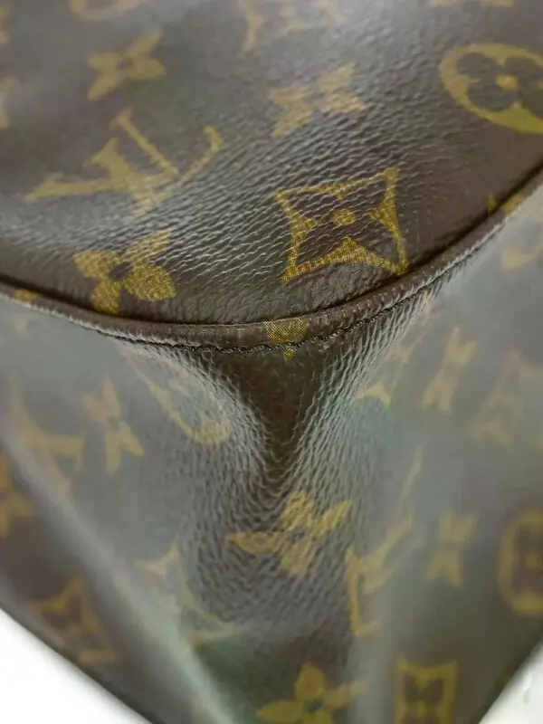 LOUIS VUITTON 2004 Looping Gm Monogram Canvas Shoulder Bag - Brown