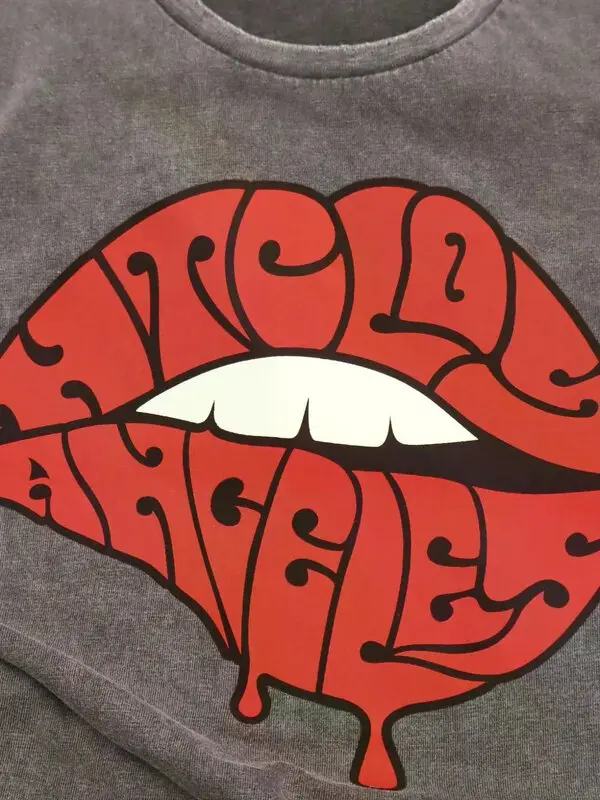 HTC LOS ANGELES L.a. Lips' Graphic T-shirt