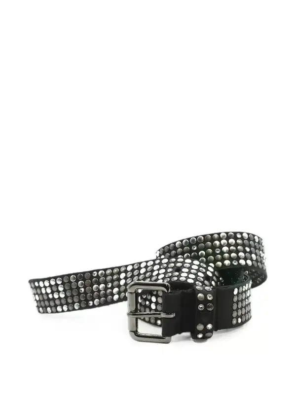 HTC LOS ANGELES Stud-embellished Crystal-embellished Belt