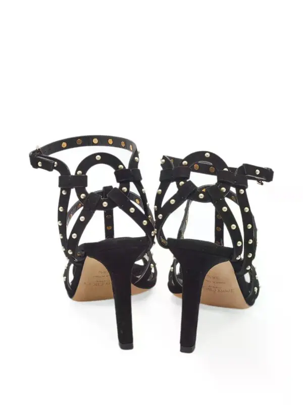 JIMMY CHOO Beverly Pearl-embellished Sandals