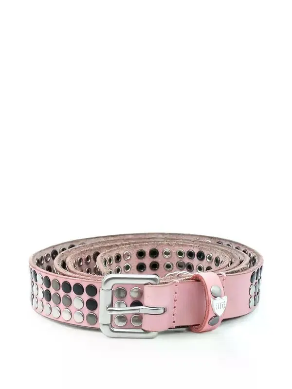 HTC LOS ANGELES Studded Leather Belt