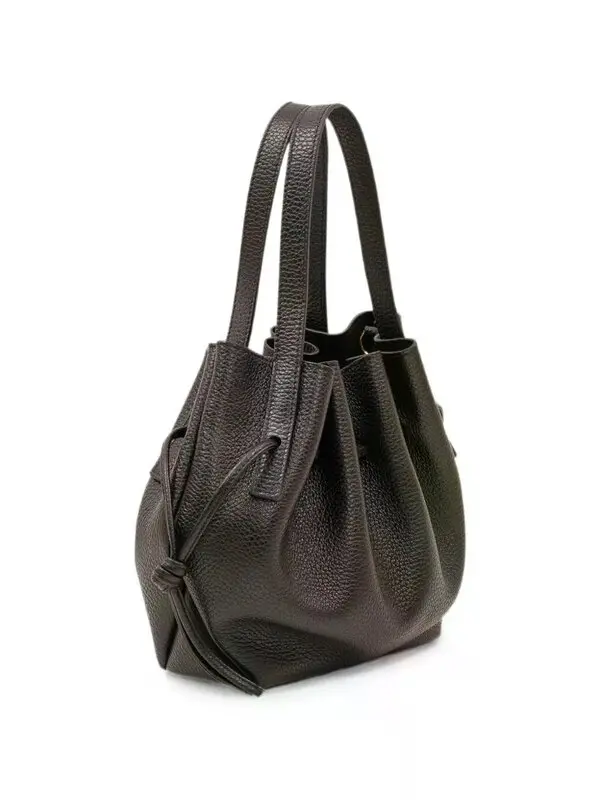 Yuzefi Mini Scallop Pebble-leather Tote Bag