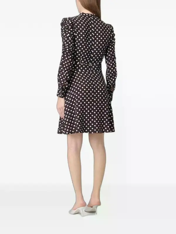 MAR DE MARGARITAS Polka-dot-print Maxi Dress