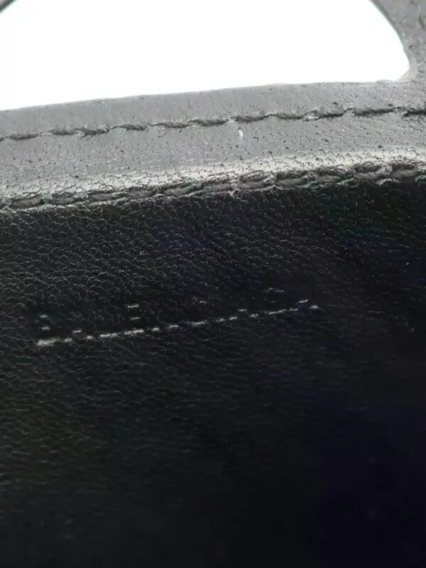 Balenciaga 2018-2026 Leather Logo Box Satchel