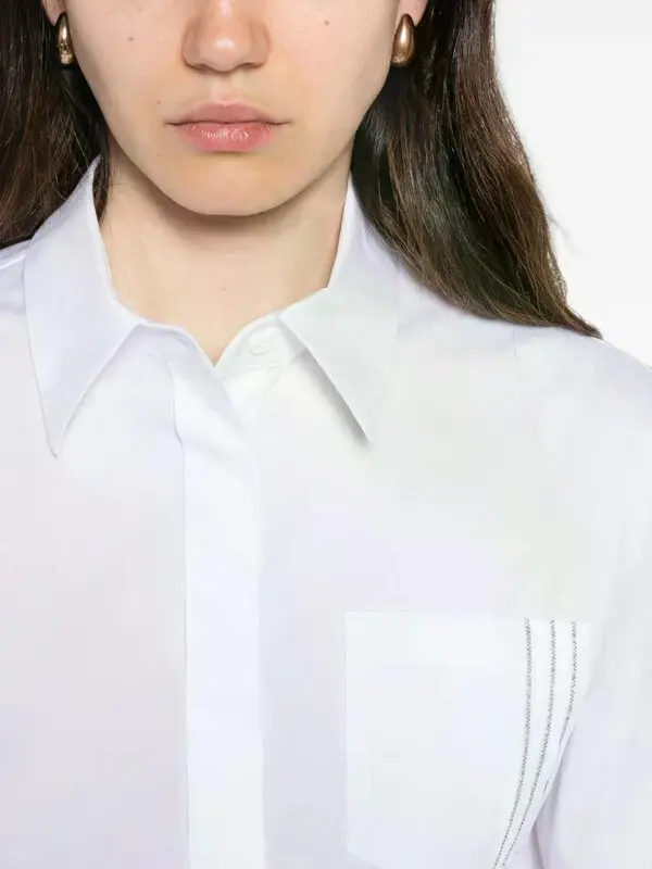 Peserico Embellished Pocket Shirt