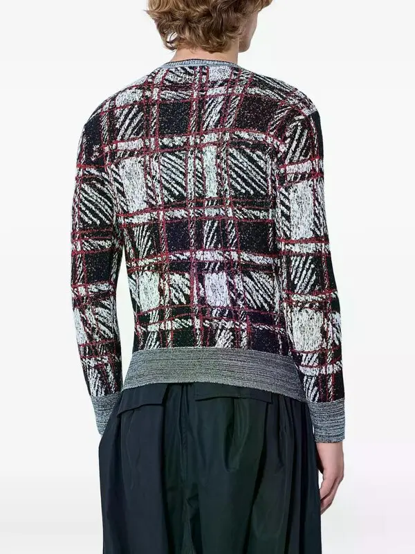 VIVIENNE WESTWOOD Check-pattern Piqué Sweater