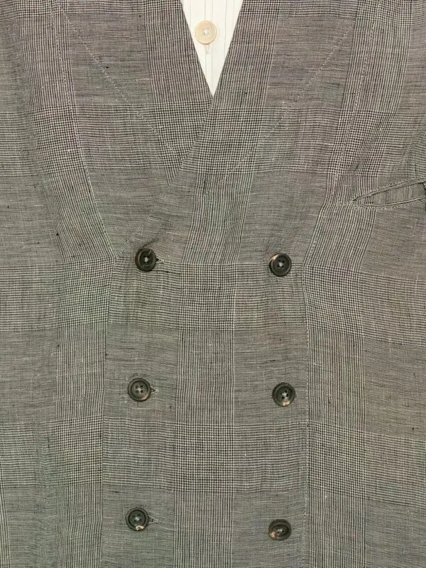 ZIGGY CHEN Prince Of Wales Double-breasted Jacket