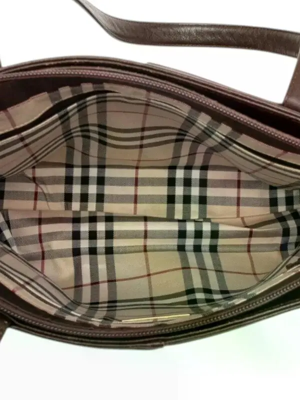 Burberry 2000-2017 Leather Tote Bag