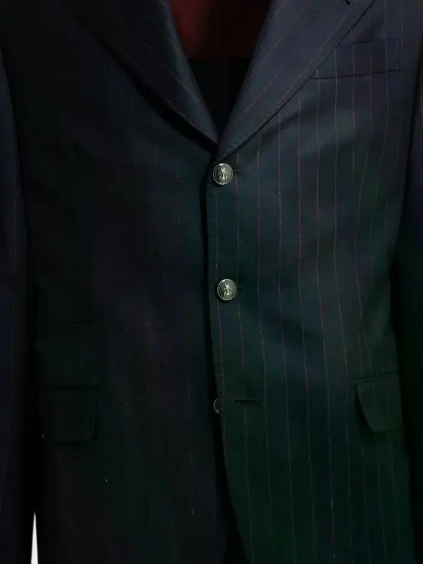 Brunello Cucinelli Pinstriped Wool Suit