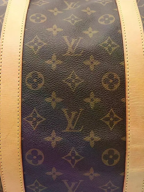 LOUIS VUITTON Monogram Keepall Bandouliere 55 Travel Bag