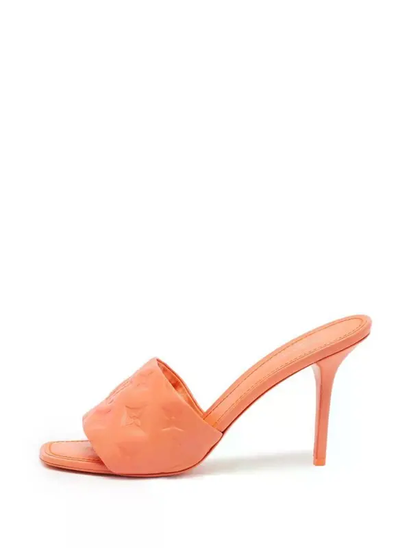 LOUIS VUITTON Revival Heeled Sandals - Orange