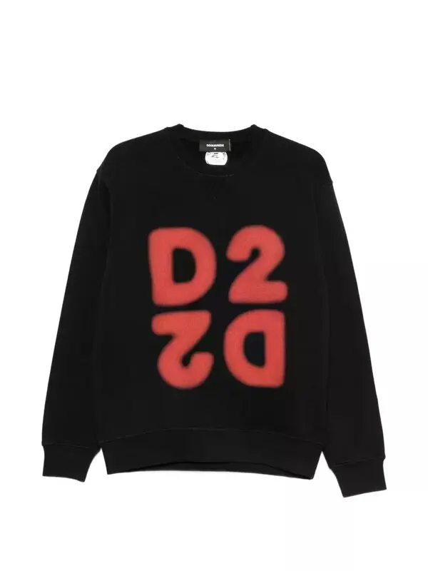 Dsquared2 Logo Print Crewneck Sweatshirt