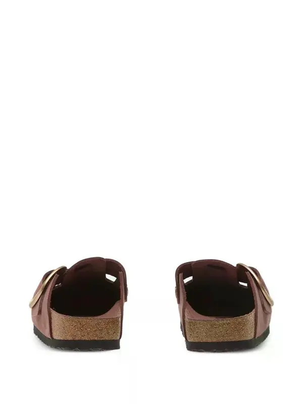 BIRKENSTOCK Boston Big-buckle Mules - Pink