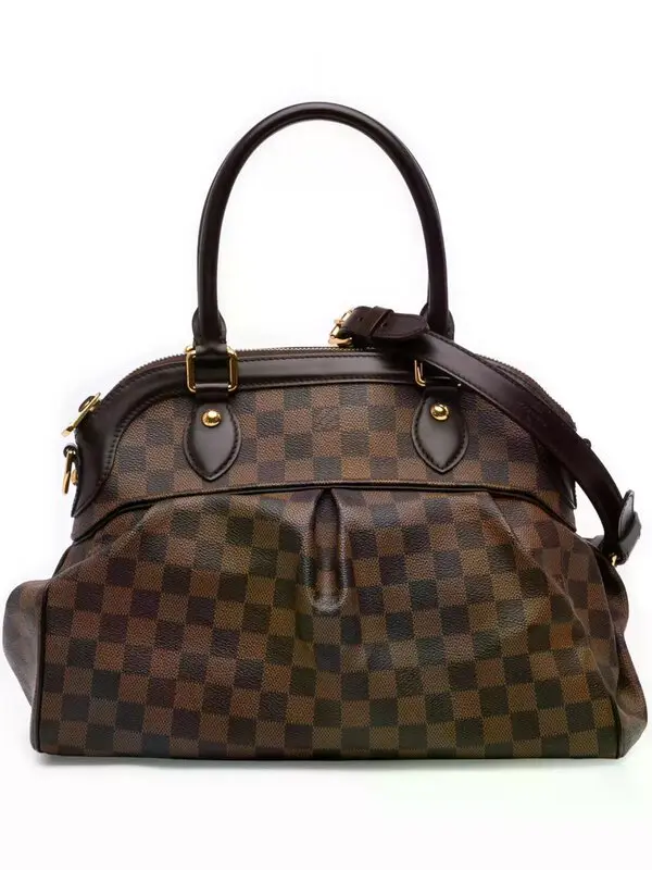 LOUIS VUITTON 2008 Damier Ebene Trevi Pm Satchel