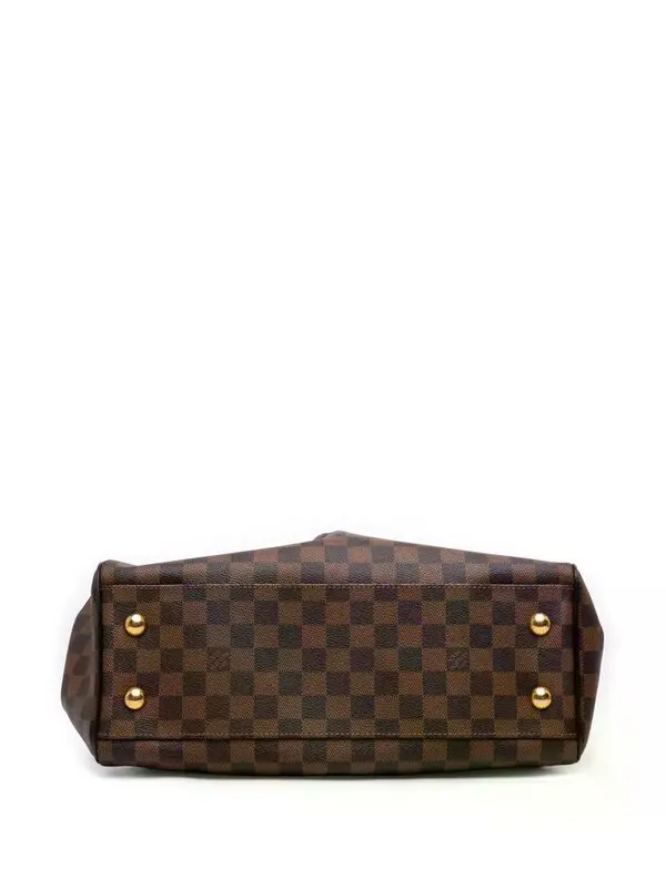 LOUIS VUITTON 2008 Damier Ebene Trevi Pm Satchel