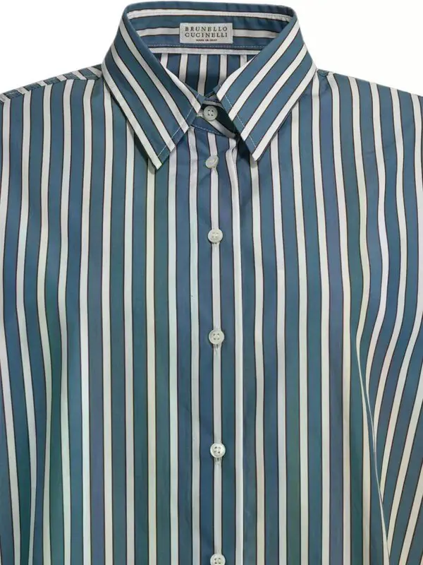 Brunello Cucinelli Striped Shirt