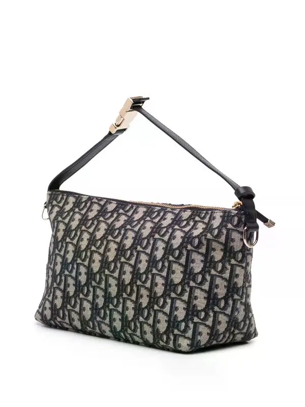 Dior 2024 Diortravel Nomad Pouch Handbag - Blue