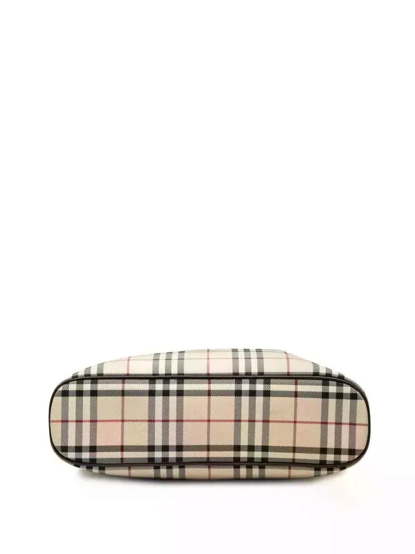 Burberry 2000-2017 House Check Canvas Tote Bag