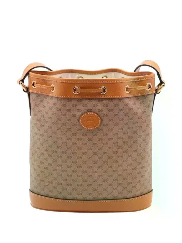 Gucci 2016-2026 Micro Gg Supreme Mickey Mouse Bucket Bag