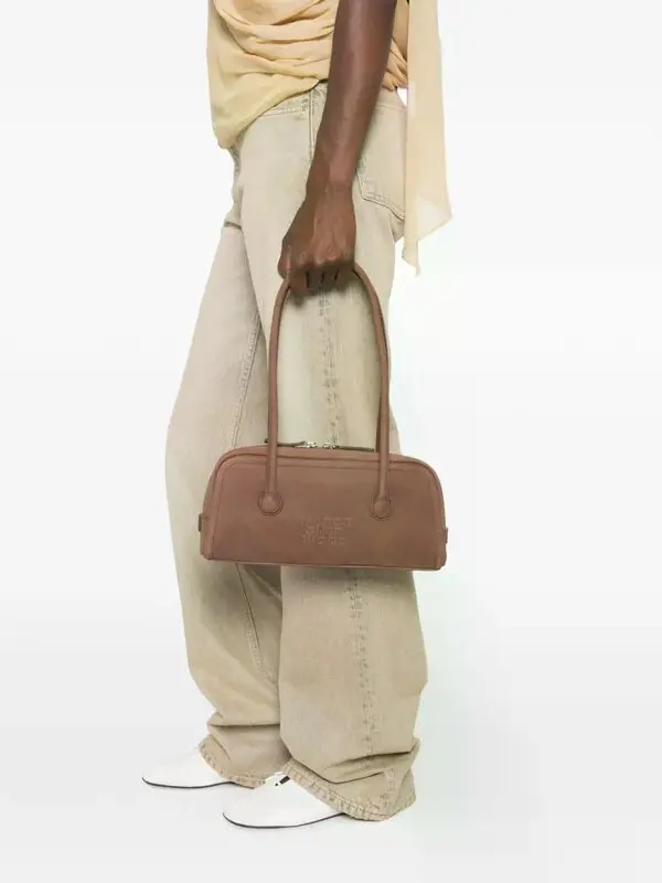 MARGESHERWOOD Logo-debossed Shoulder Bag - Brown