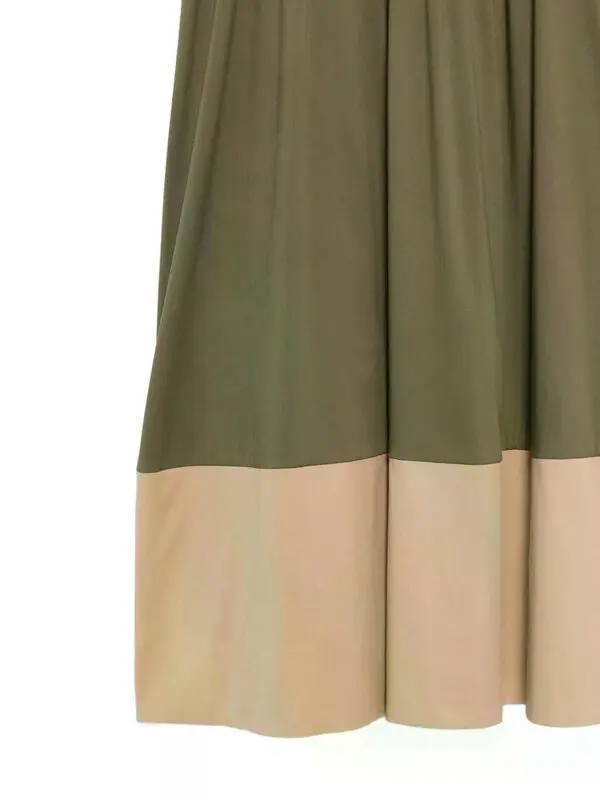 CLIPS Elasticated-waist Midi Dress