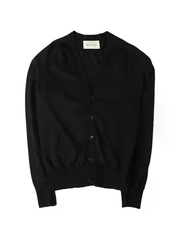 AMI Paris De Coeur Cardigan - Black