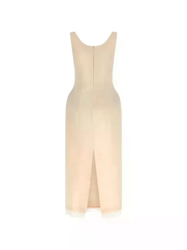 Magda Butrym Lace-insert Midi Dress