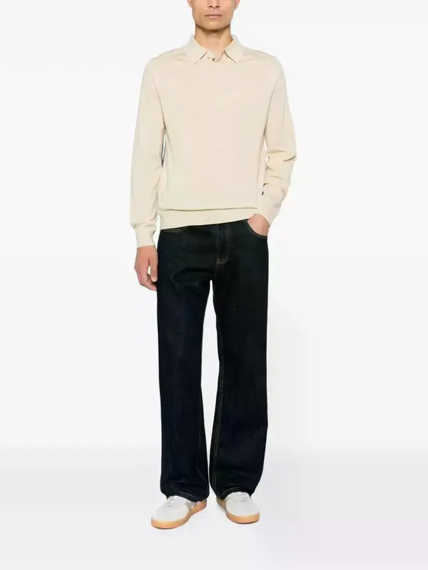 Paul Smith Polo-collar Long-sleeve Sweater