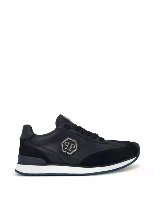Philipp Plein Runner Hexagon Patch Sneakers