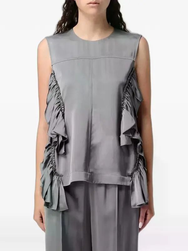 JIL SANDER Ruffle-trim Blouse