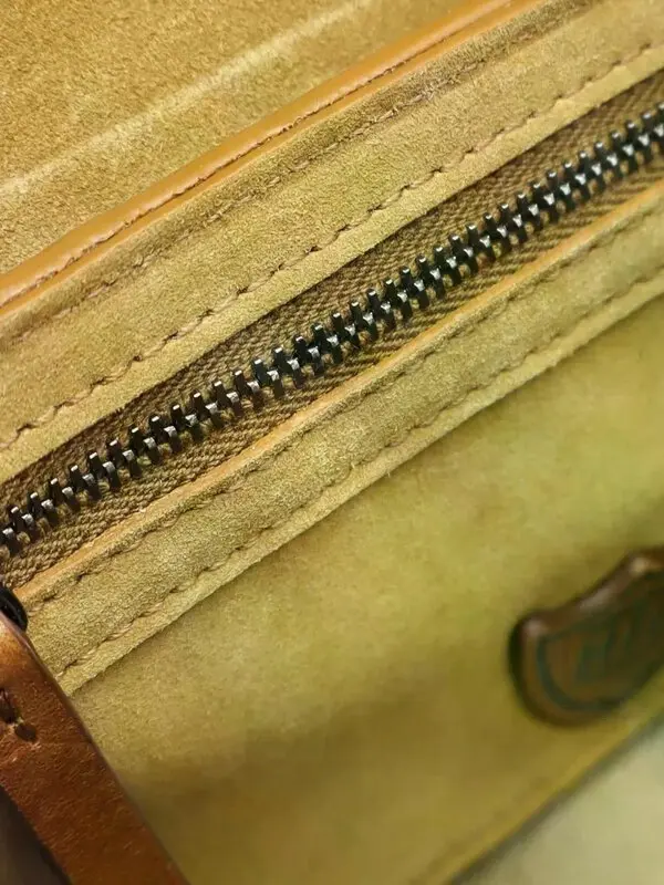 HTC LOS ANGELES Dolly Studded Suede Shoulder Bag