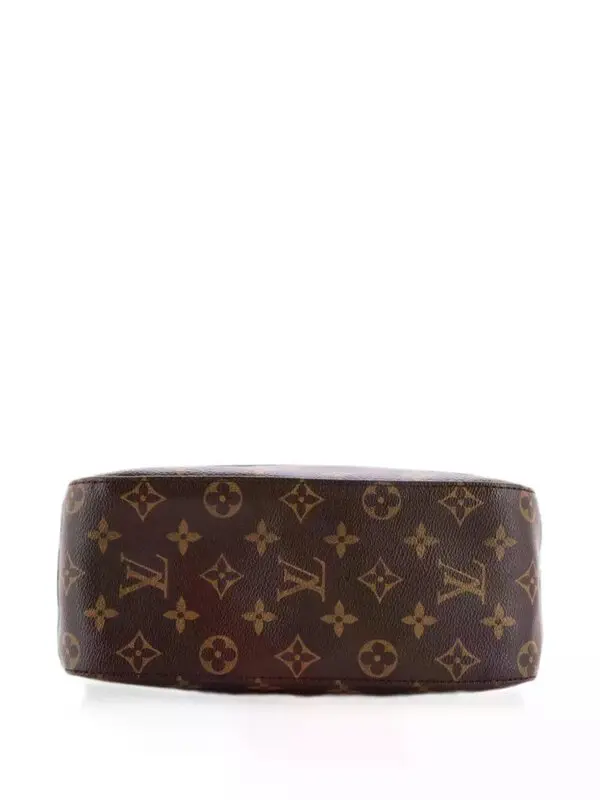 LOUIS VUITTON Looping Handbag Monogram Canvas Mm Satchel