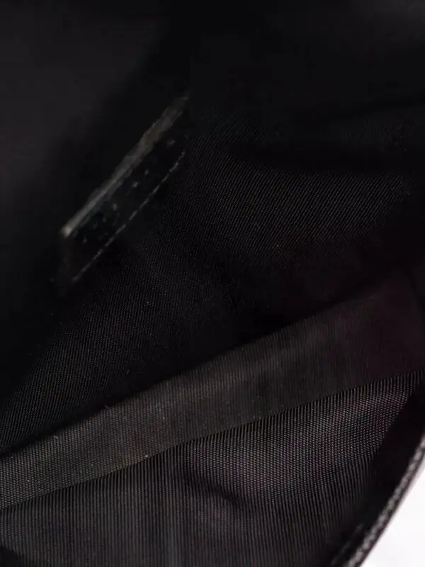 Prada Saffiano Trimmed Tessuto Messenger Bag